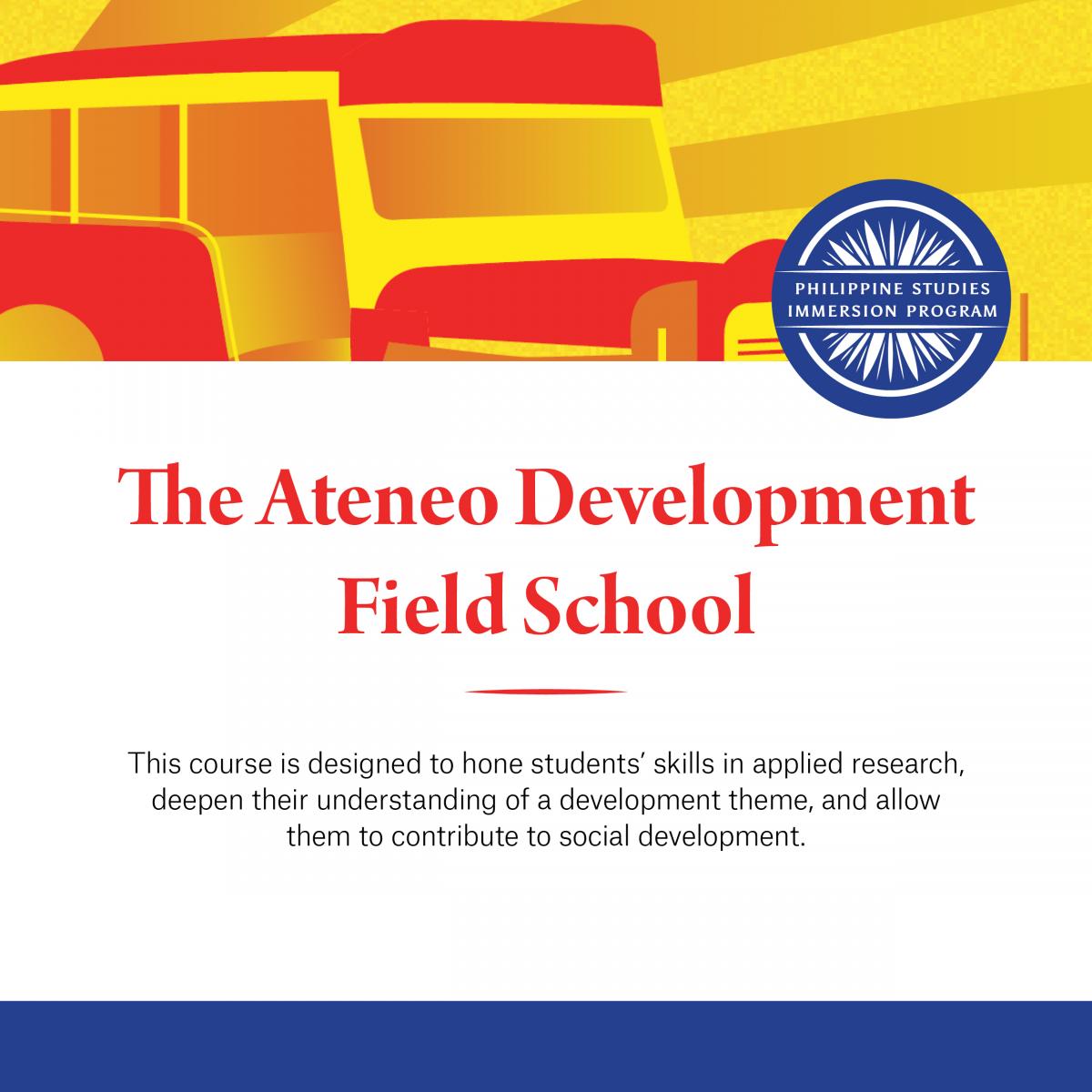 Philippine Studies Immersion Program | Ateneo Global